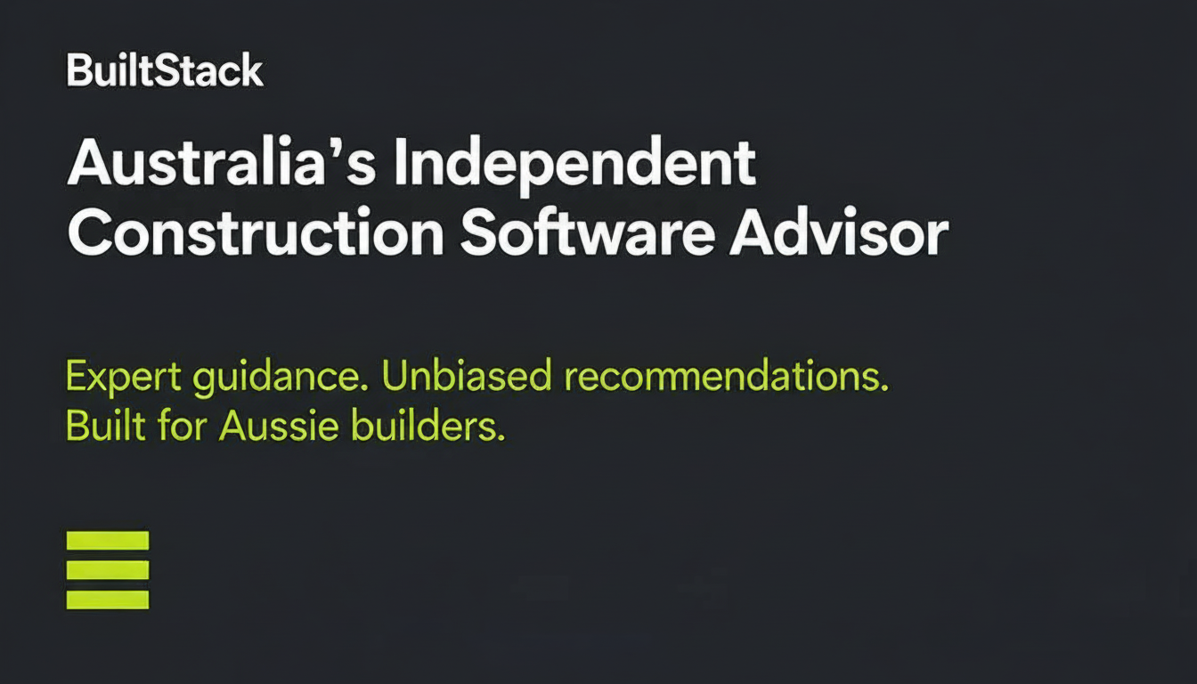 BuiltStack — Construction Software for Australian Builders